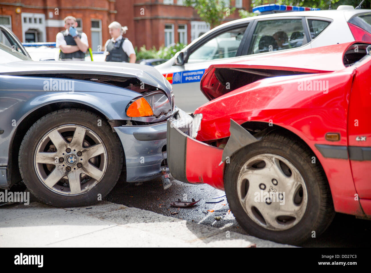 Car crash accident collision rtc rta car hi-res stock photography and ...