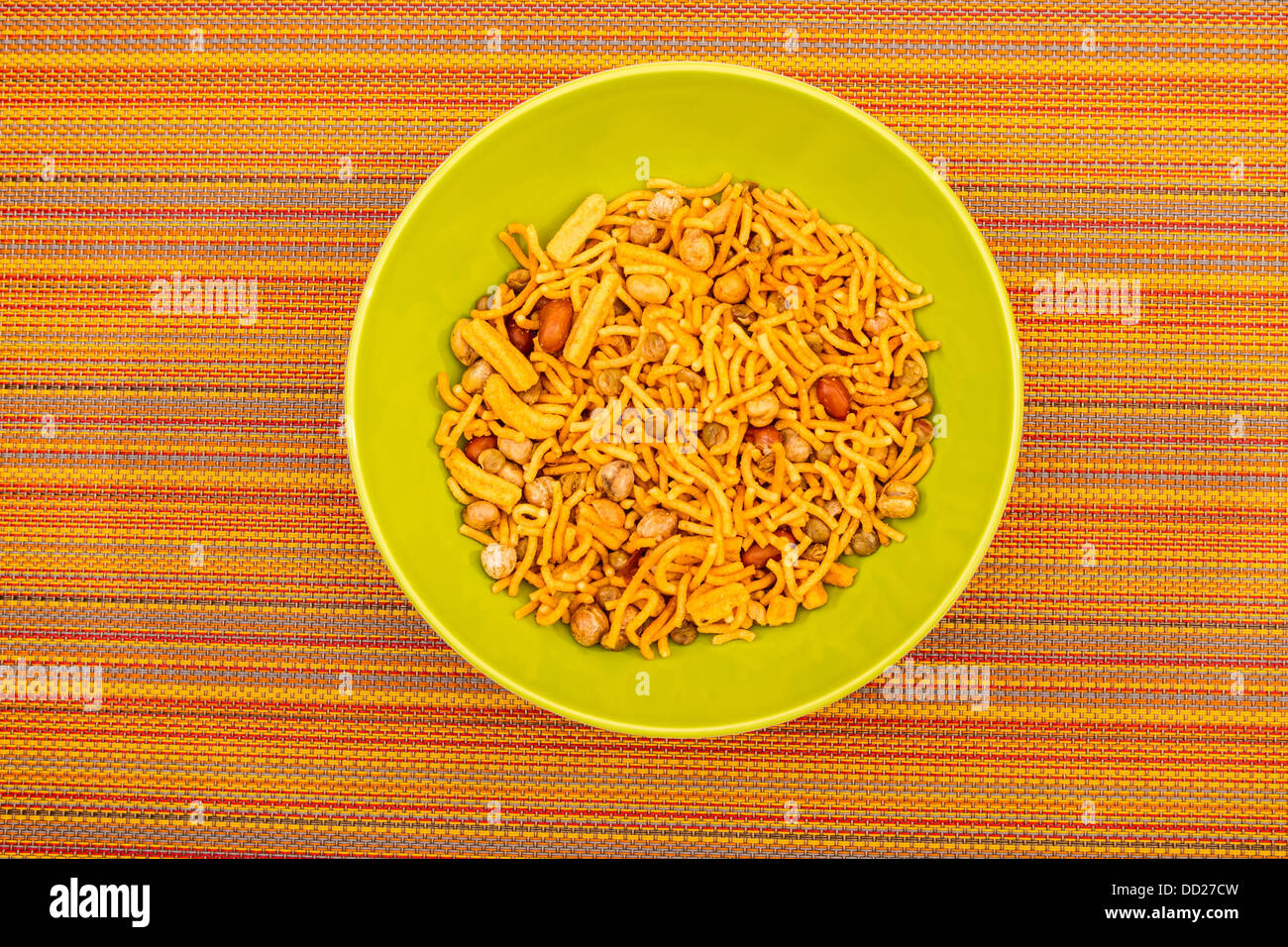 Snack Bombay Mix, a typical Indian snack Stock Photo - Alamy