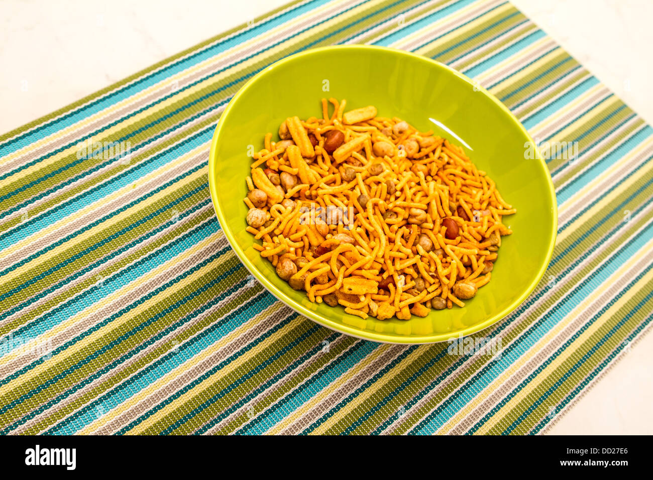 Snack Bombay Mix, a typical Indian snack Stock Photo - Alamy