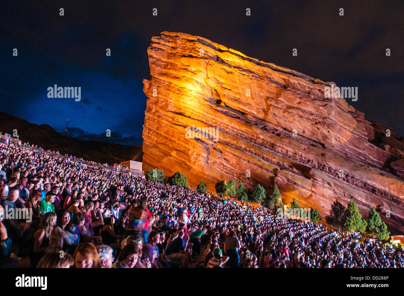Red rocks ampitheatre hi-res stock photography and images - Alamy
