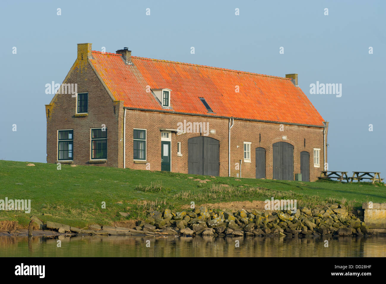 Old Dutch farmhouse Stock Photo - Alamy