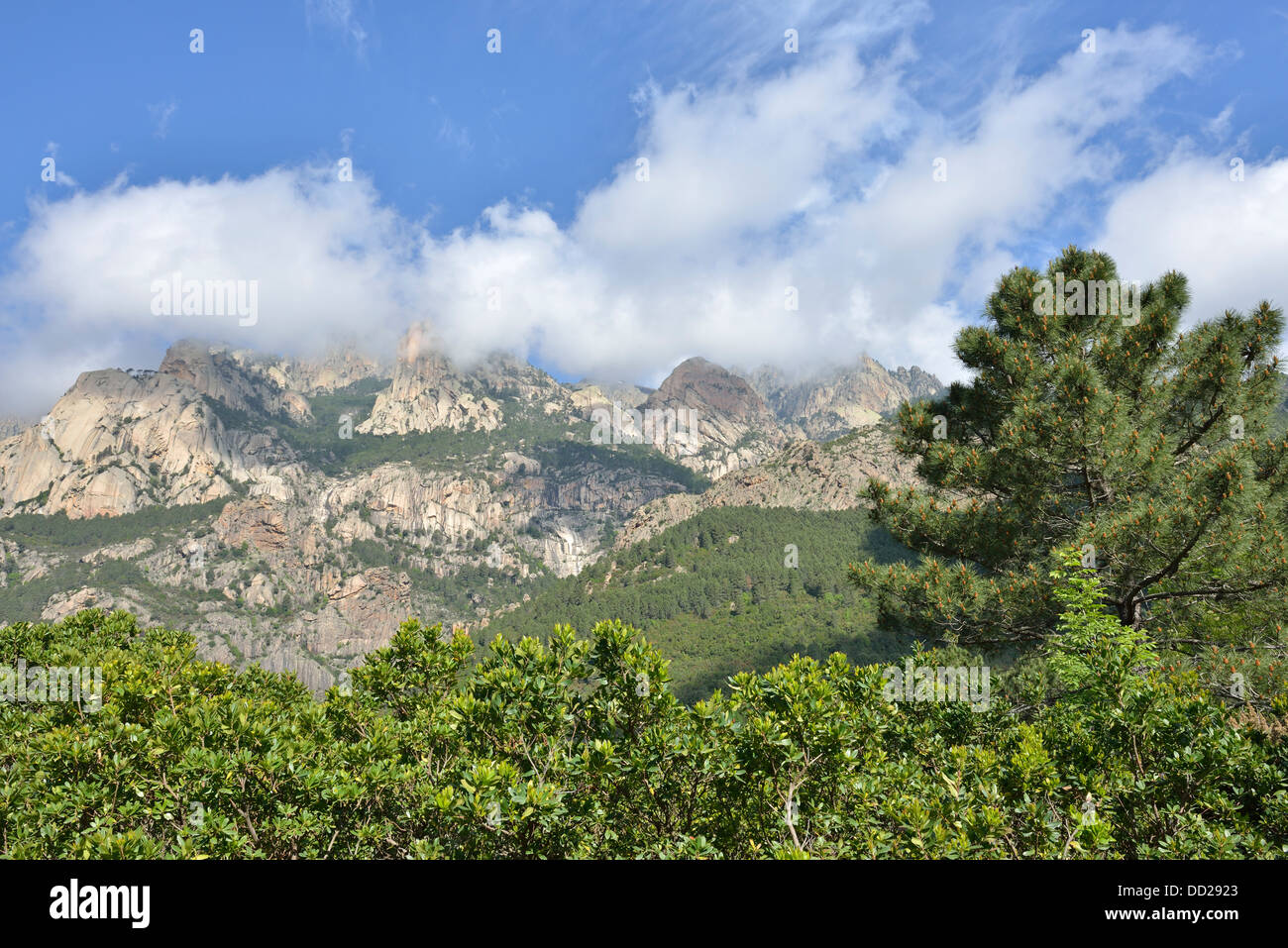 Corsica alta rocca landscape hi-res stock photography and images - Alamy