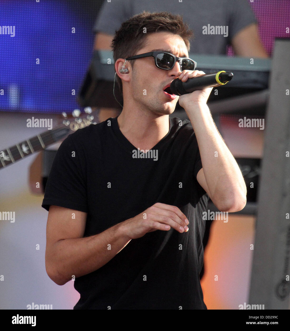 New York, New York, USA. 23rd Aug, 2013. Singer TOM PARKER from 'The ...