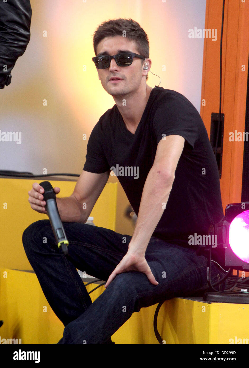 New York, New York, USA. 23rd Aug, 2013. Singer TOM PARKER from 'The ...
