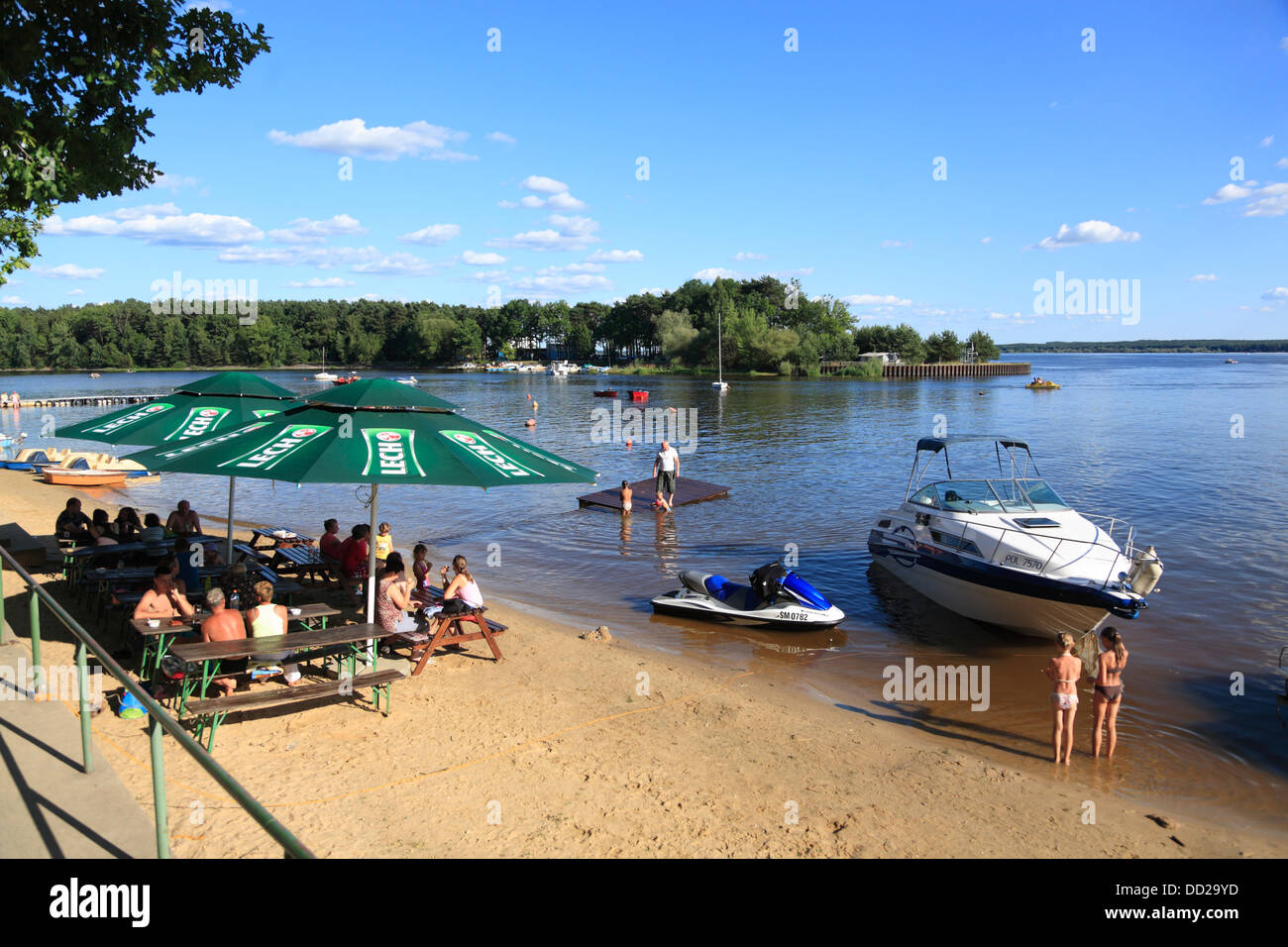 Lake Turawa near Opole, Silesia, Poland Stock Photo - Alamy