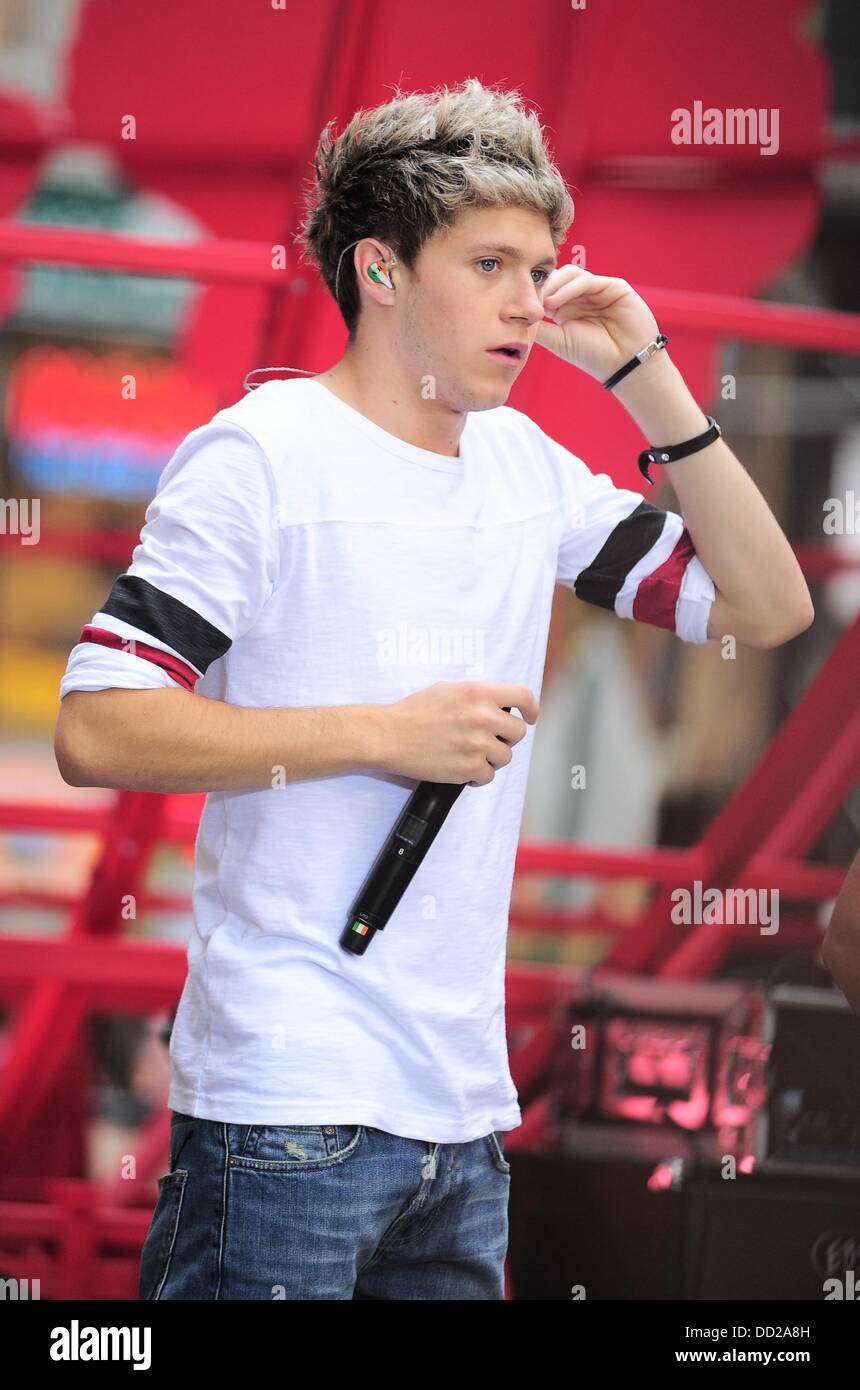 New York, NY. 23rd Aug, 2013. Niall Horan on stage for NBC Today Show ...