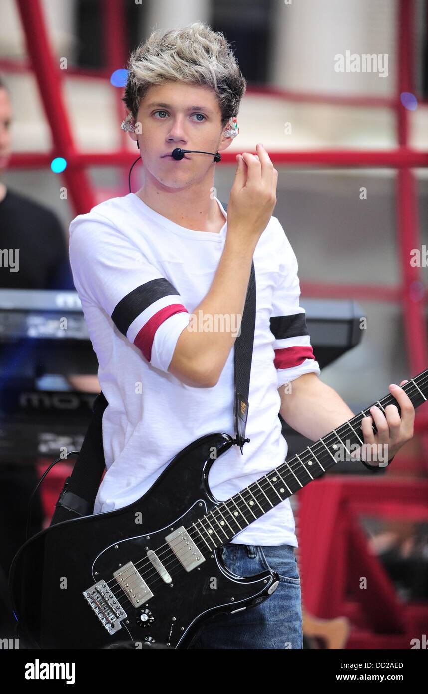 New York, NY. 23rd Aug, 2013. Niall Horan on stage for NBC Today Show ...