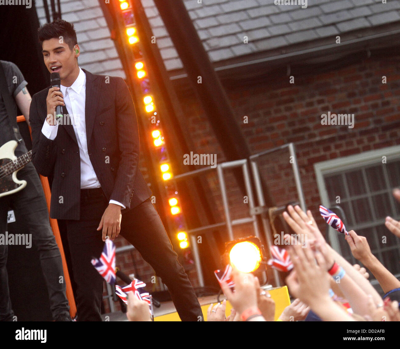 New York, New York, USA. 23rd Aug, 2013. Singer SIVA KANESWARAN from ...