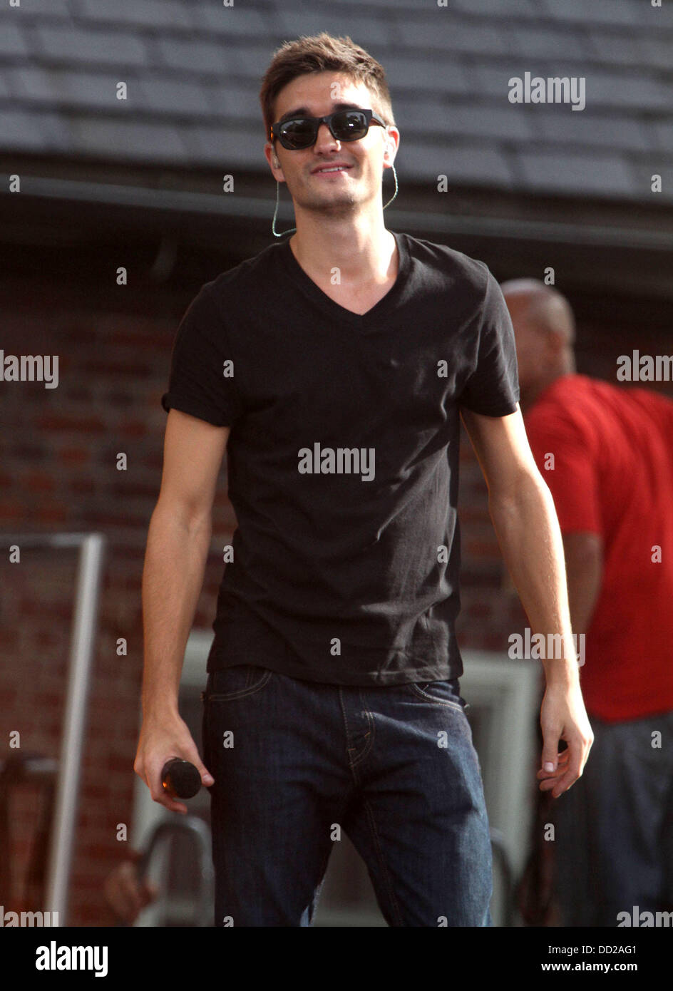 New York, New York, USA. 23rd Aug, 2013. Singer TOM PARKER from 'The ...