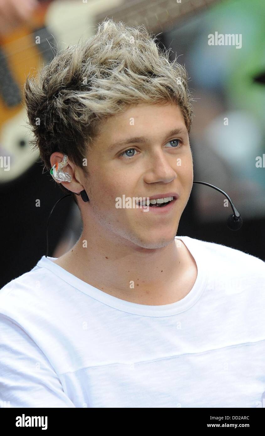 New York, NY. 23rd Aug, 2013. Niall Horan on stage for NBC Today Show ...