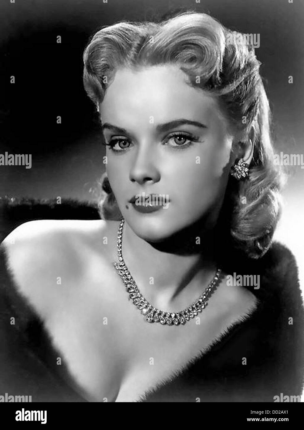 ANNE FRANCIS (1930-2011) US TV and film actress about 1955 Stock Photo ...