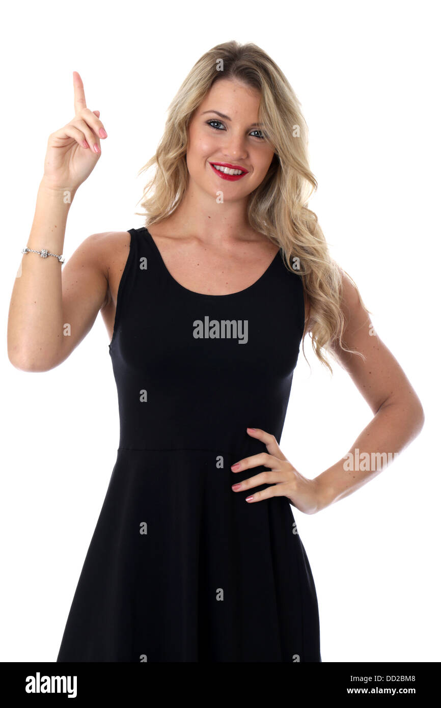 Model Released. Young Woman Number One Stock Photo - Alamy