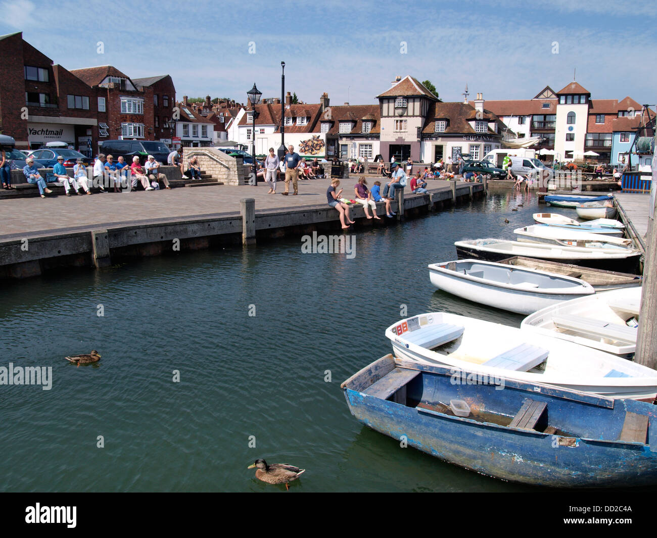 Lymington, Hampshire, UK 2013 Stock Photo - Alamy