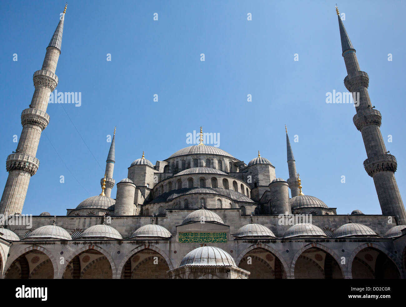 The Sultanahmed Mosque (Blue Mosque) in Istanbul, Turkey Stock Photo ...