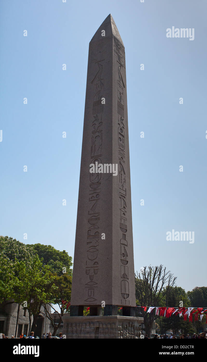 The Obelisk of Theodosius in Istanbul, Turkey Stock Photo - Alamy