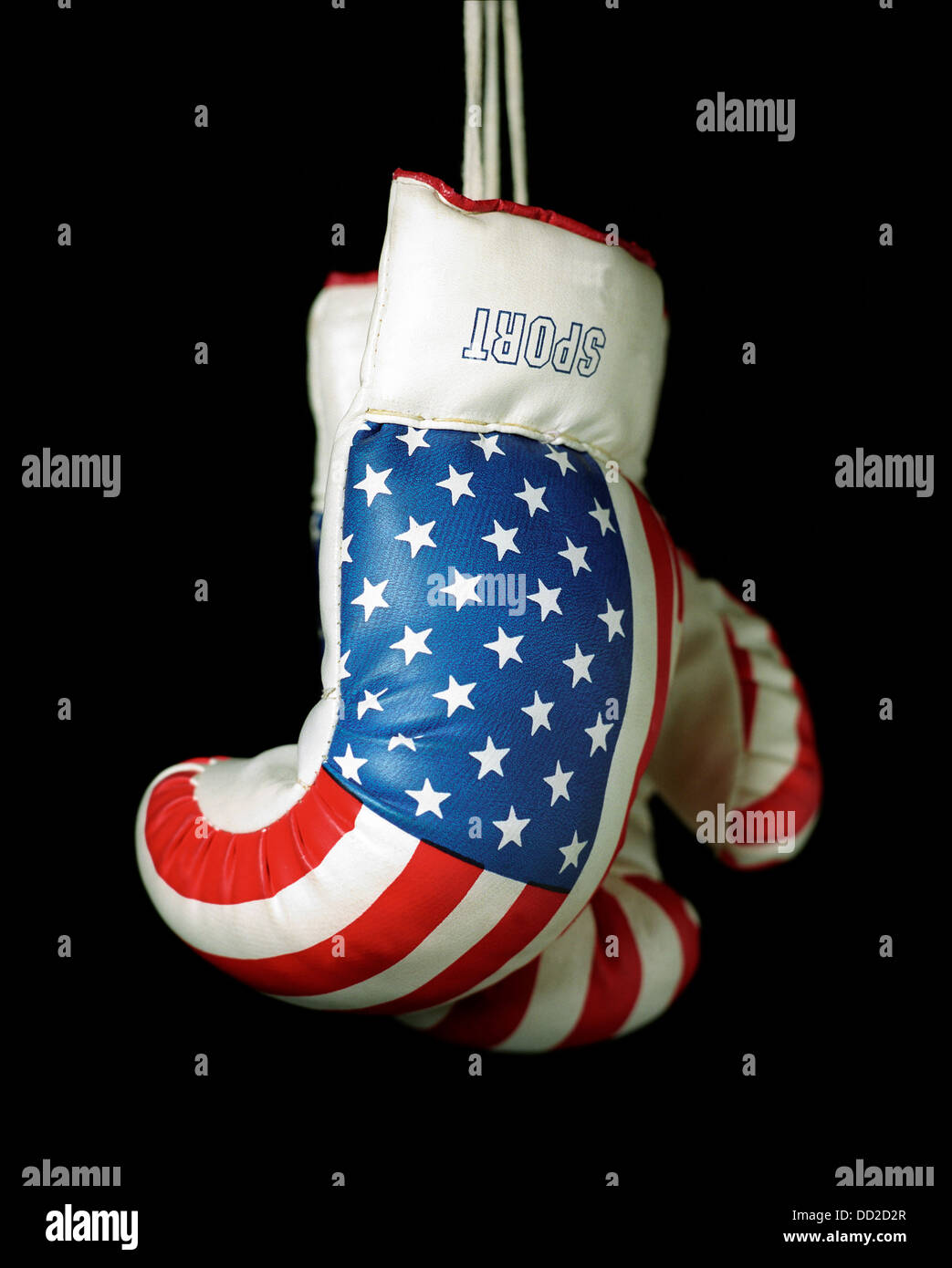 US Boxing Gloves Stock Photo - Alamy