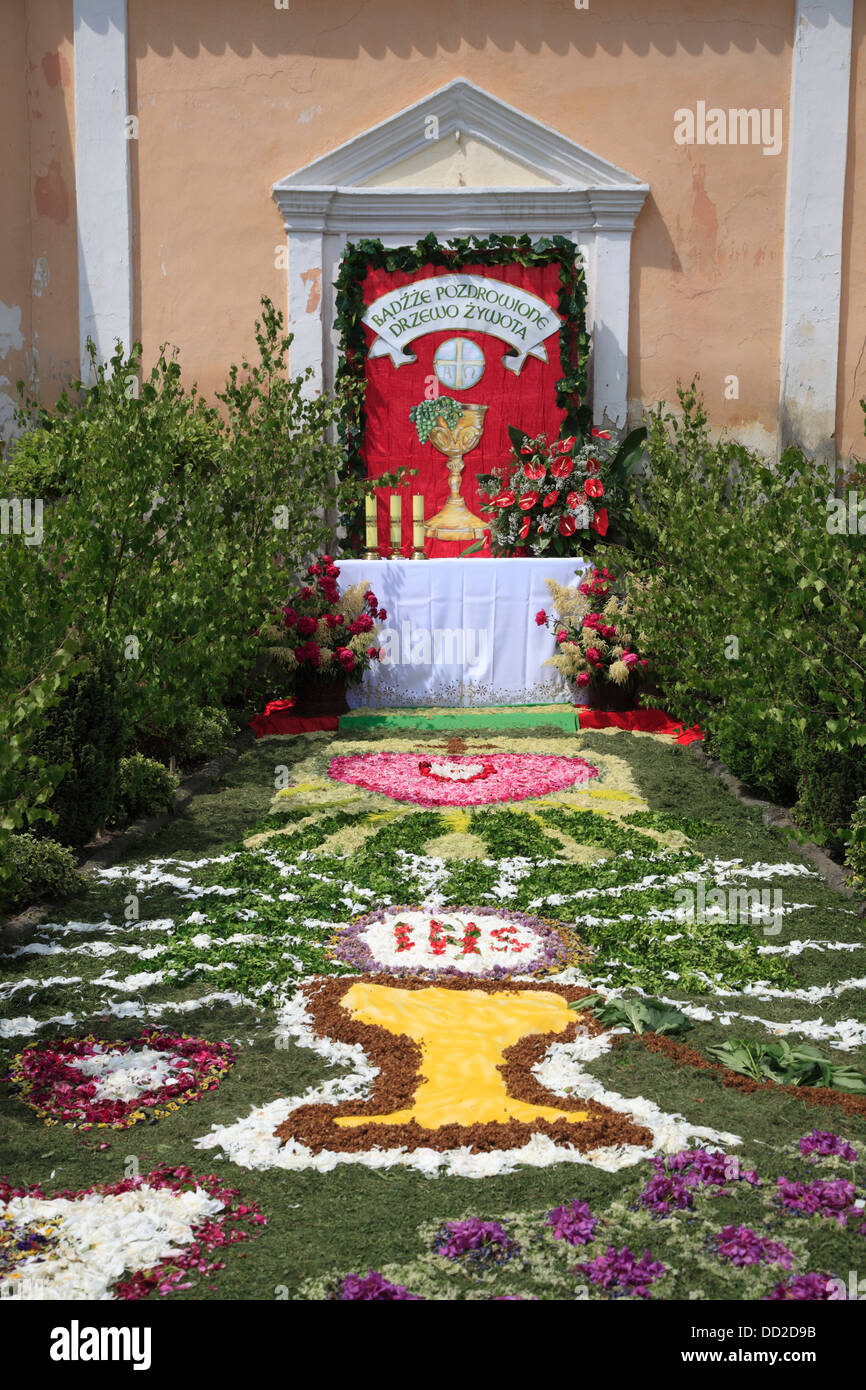Little Chapel in the village Przechod at Frohenleichnam near Opole ...