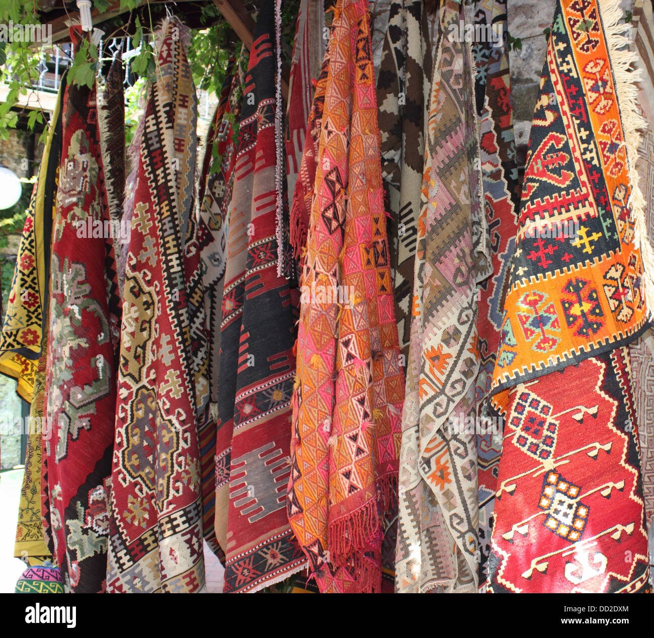 colorful fabrics and textiles Stock Photo - Alamy