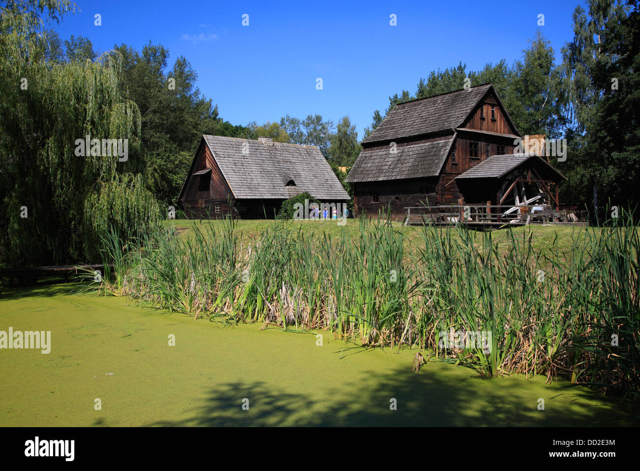 Watermill, Opole old Village Museum (Muzeum Wsi Opolskiej), Opole ...