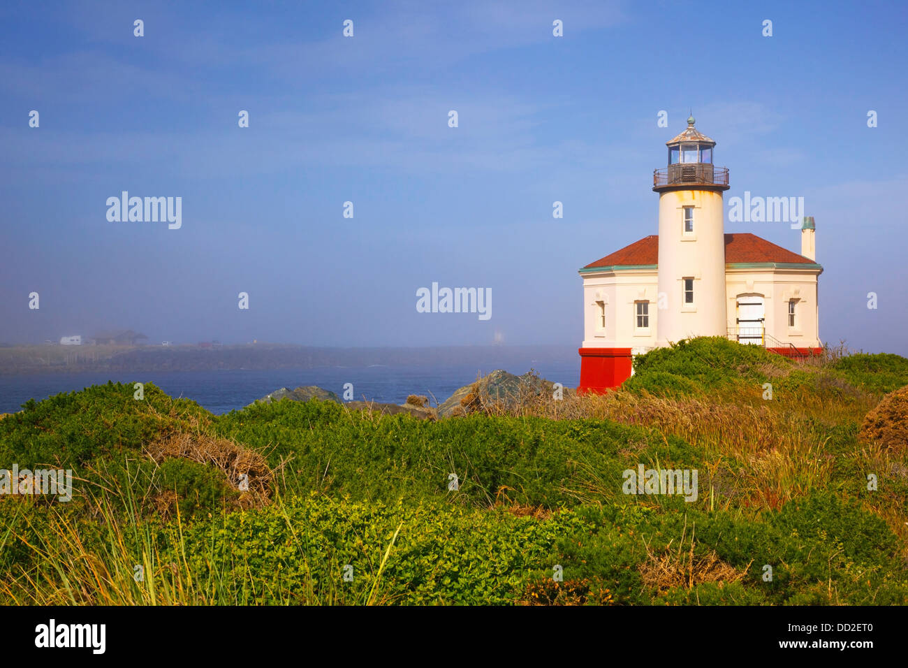 Morning Light Adds Beauty To Coquille River Lighthouse; Bandon, Oregon ...