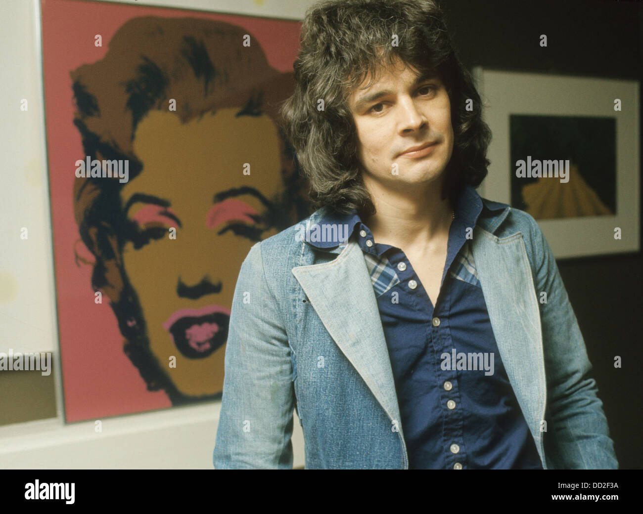 COLIN BLUNTSTONE UK pop musician about 1973 Stock Photo - Alamy
