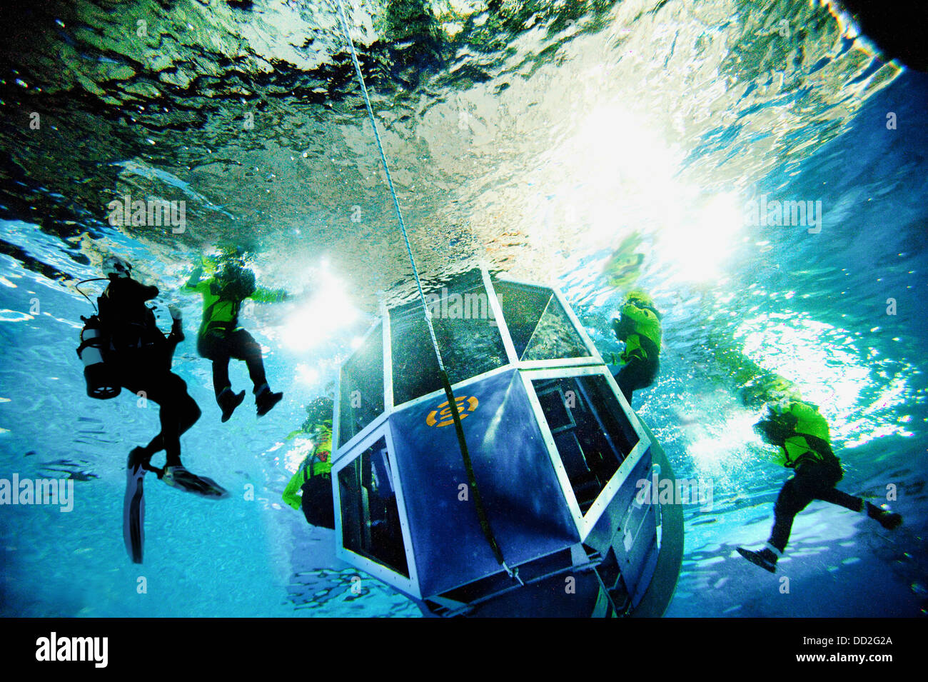 North Sea Oil offshore crew change helicopter underwater ditching and ...