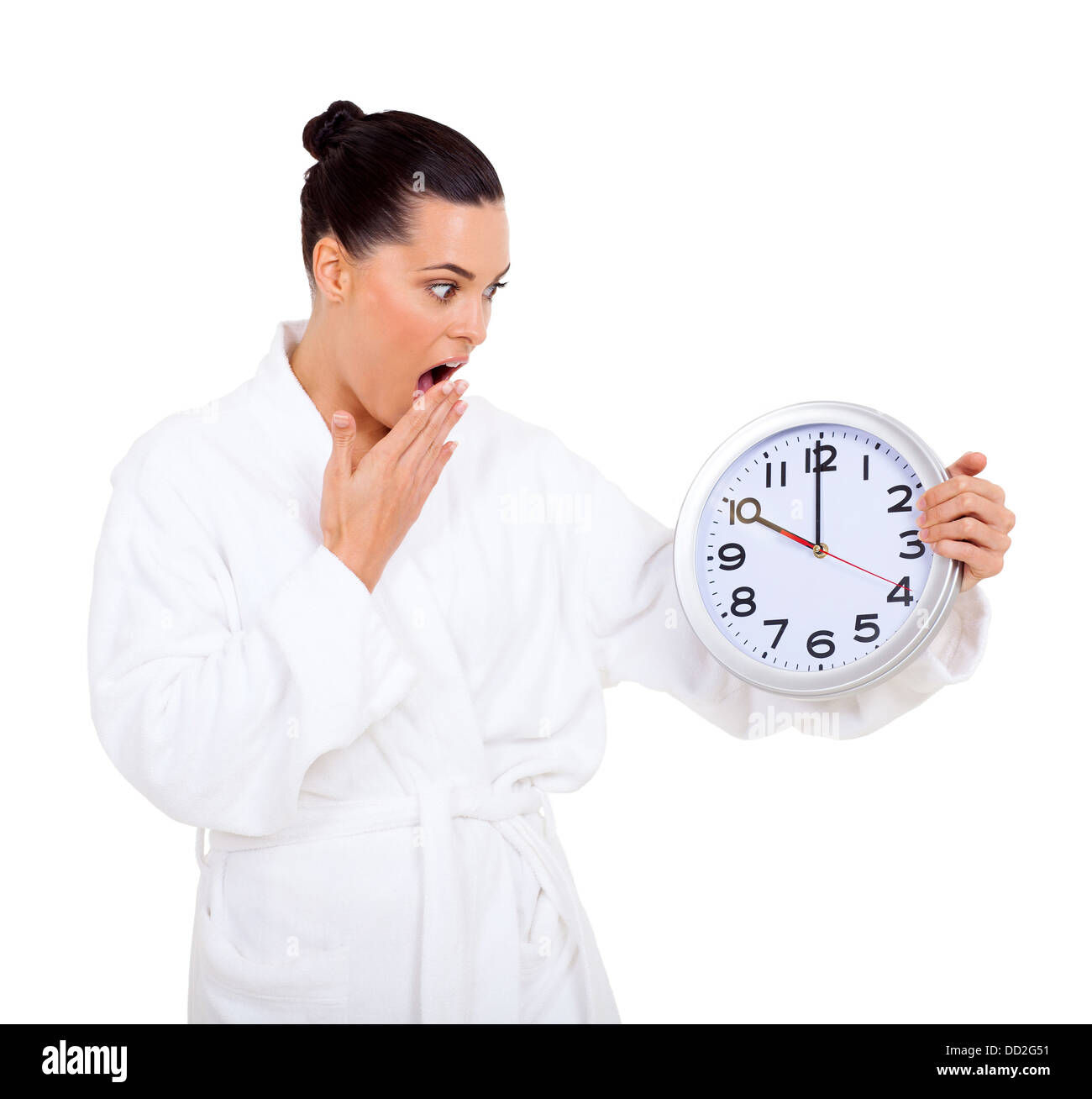 Looking up at clock hi-res stock photography and images - Alamy