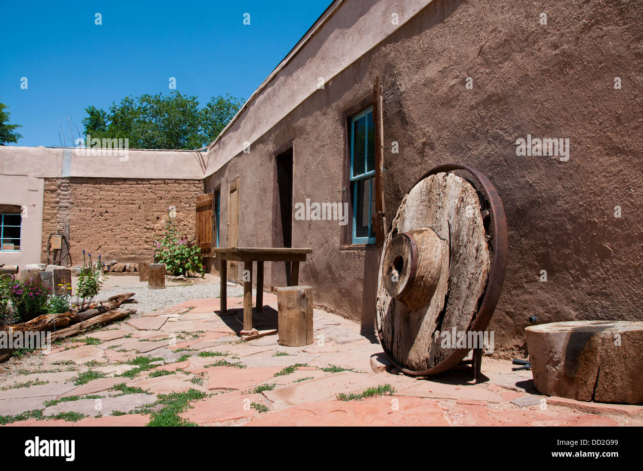 Kit Carson home exterior Stock Photo - Alamy