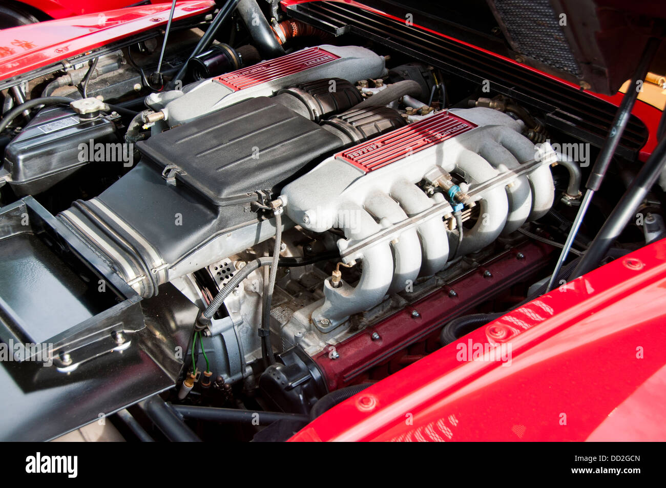 Ferrari engine hi-res stock photography and images - Alamy