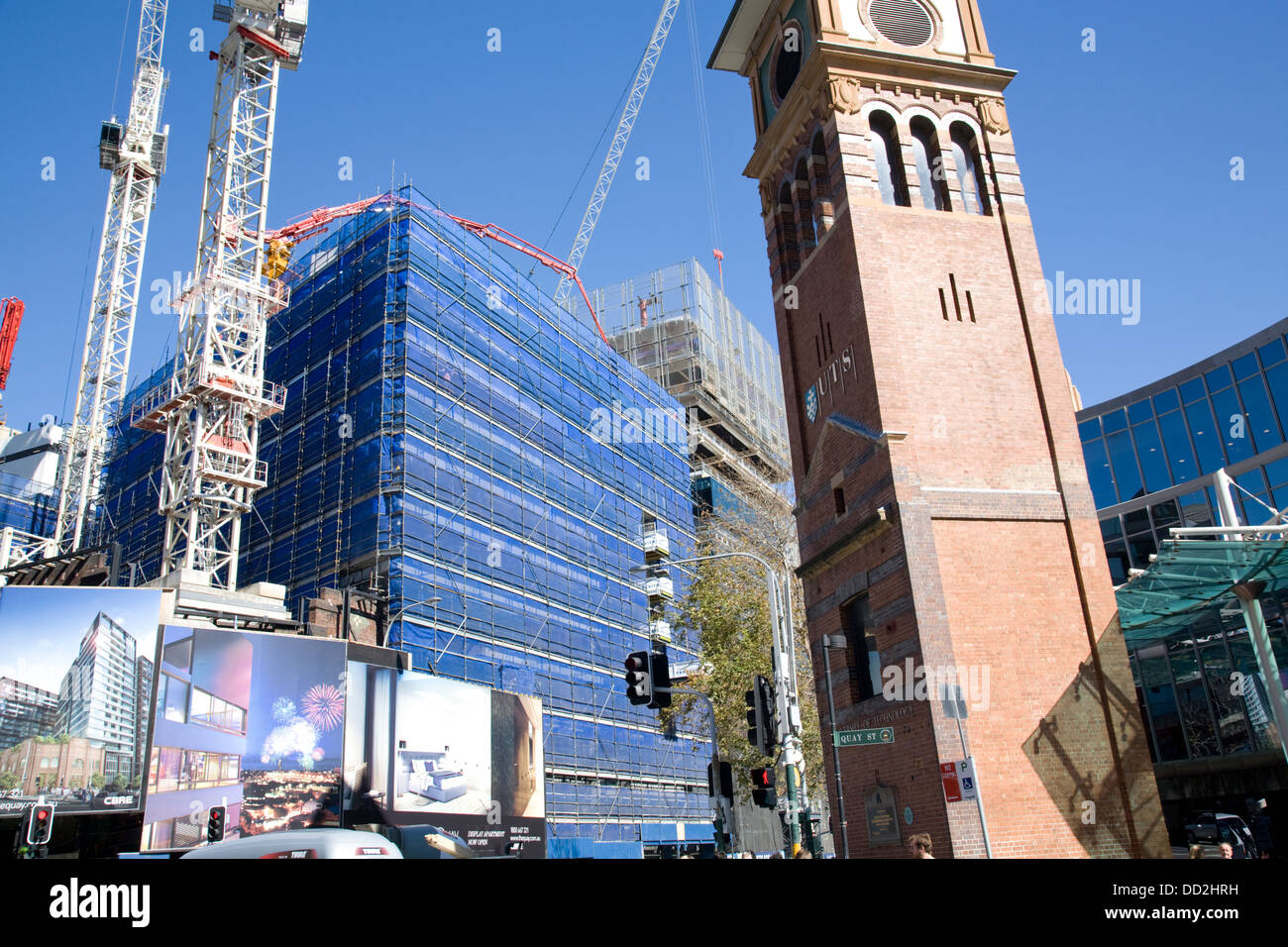 construction site on quay street chippendale,building the quay ...