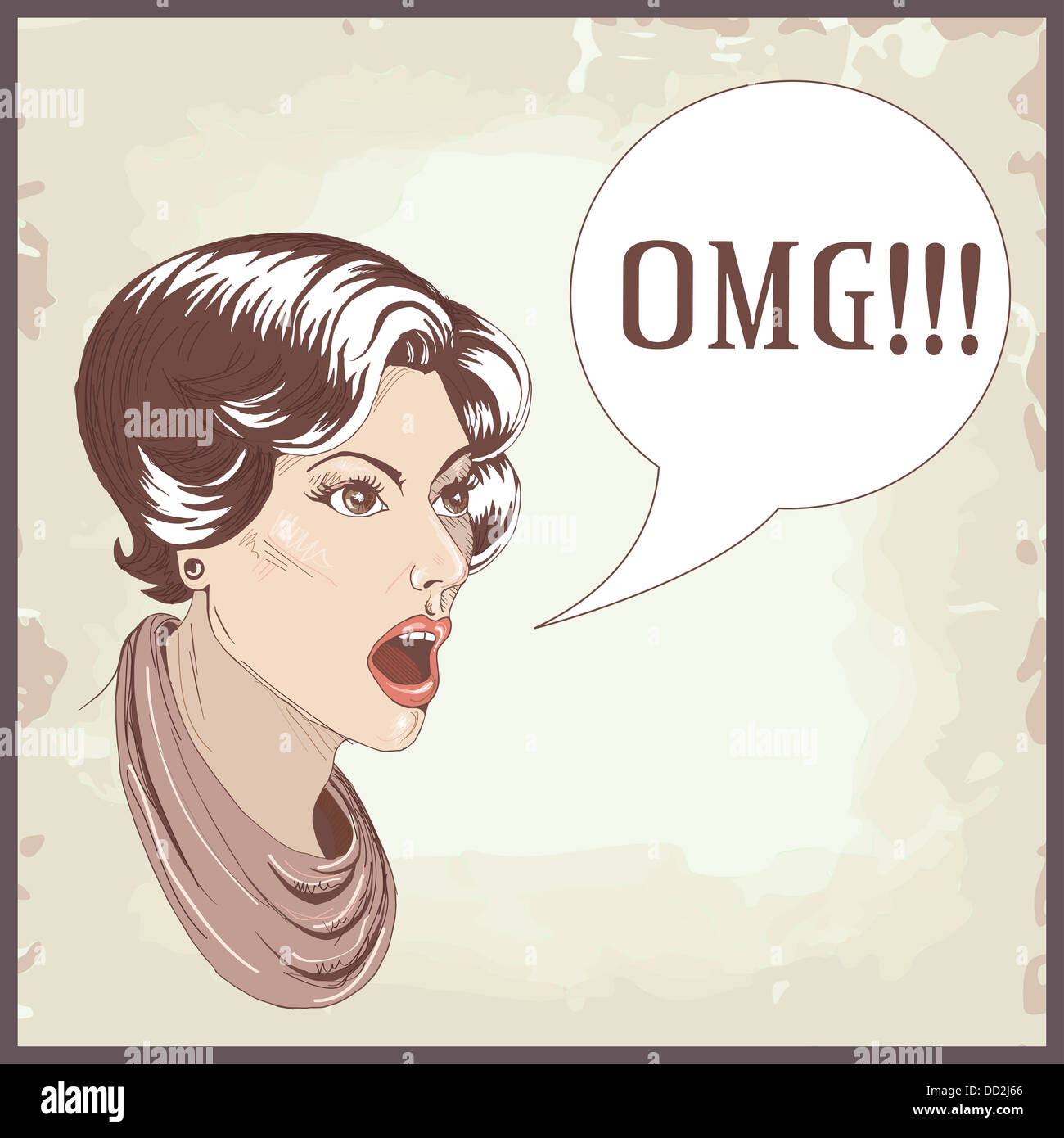 Oh god! surprised young hi-res stock photography and images - Alamy