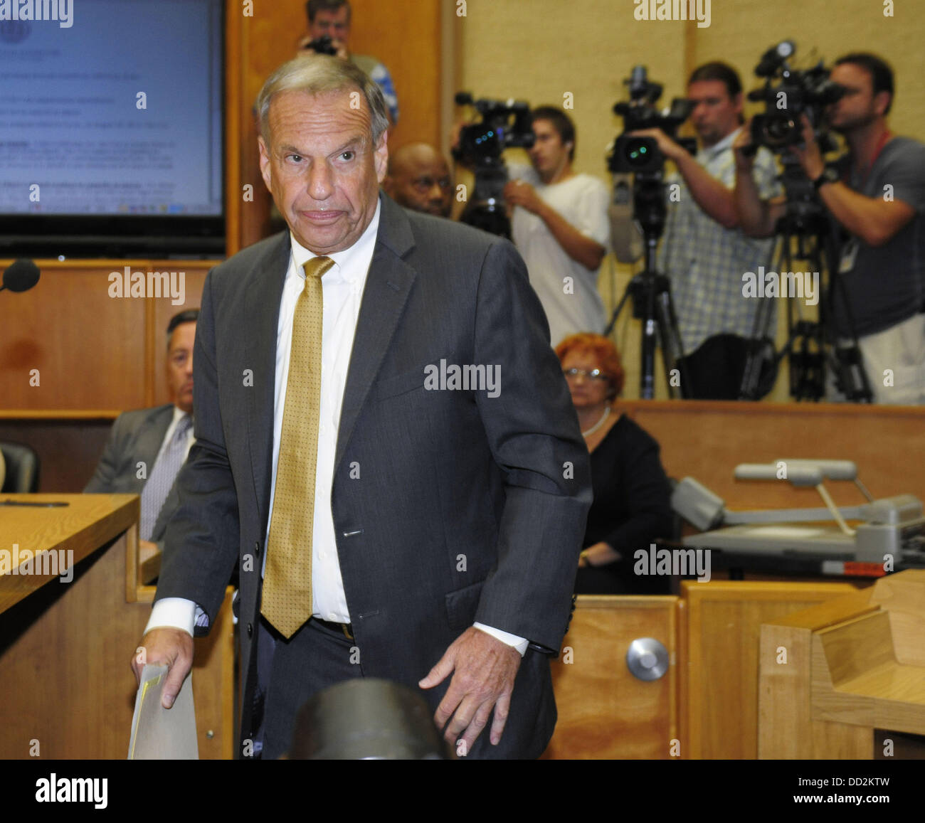 San Diego, California, USA. 23rd Aug, 2013. San Diego Mayor BOB FILNER ...