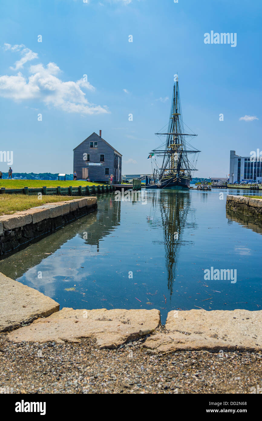 The Friendship of Salem ship built in 1797 and captured by the British ...