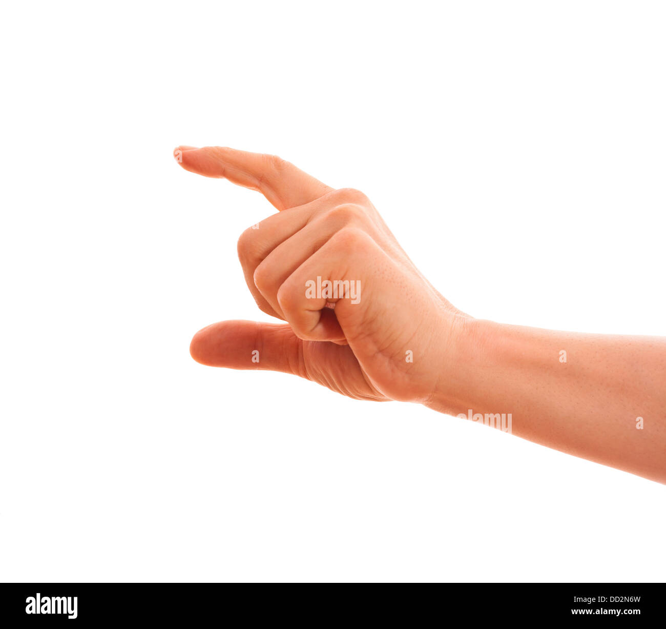 empty hand men isolated on white Stock Photo - Alamy