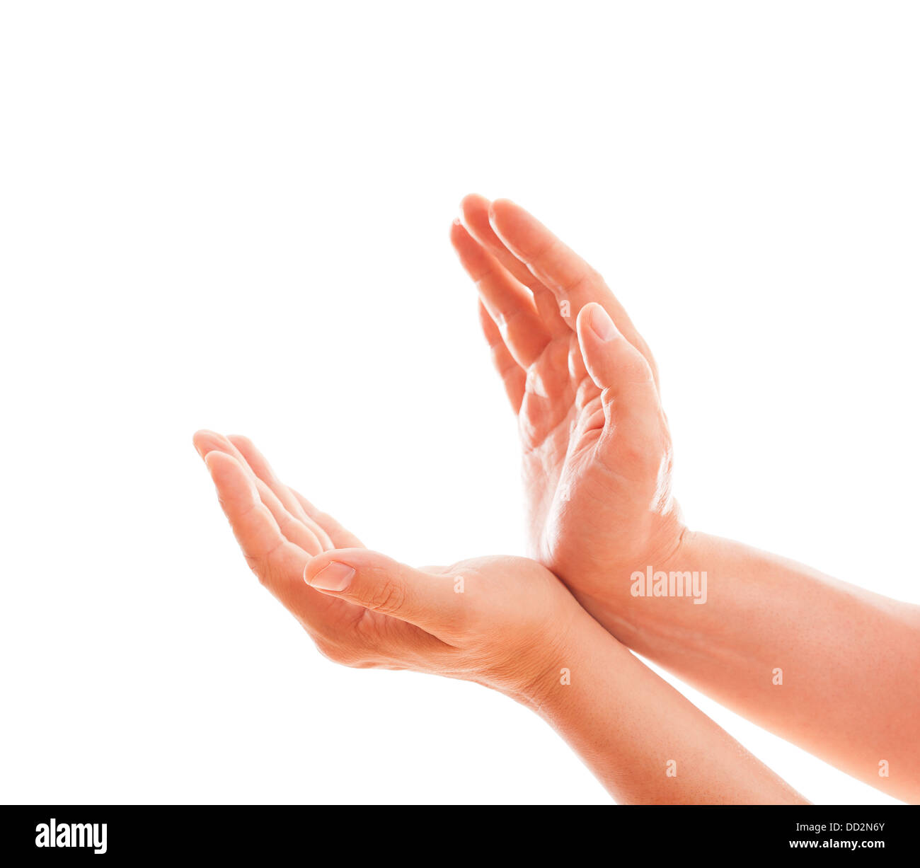 Male white hands take one hi-res stock photography and images - Alamy