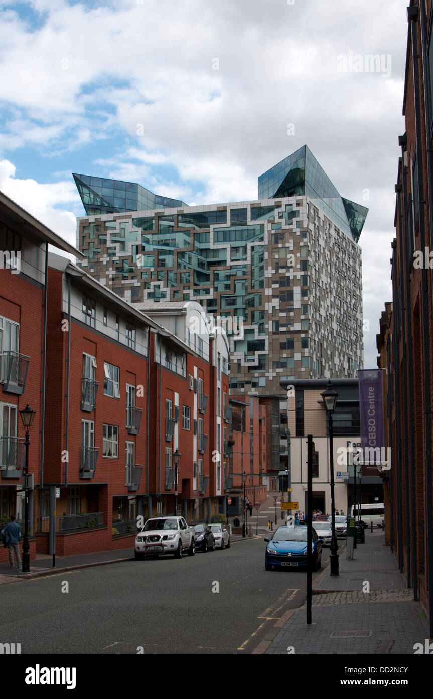 Berkley Street and The Cube building, Birmingham, UK Stock Photo - Alamy