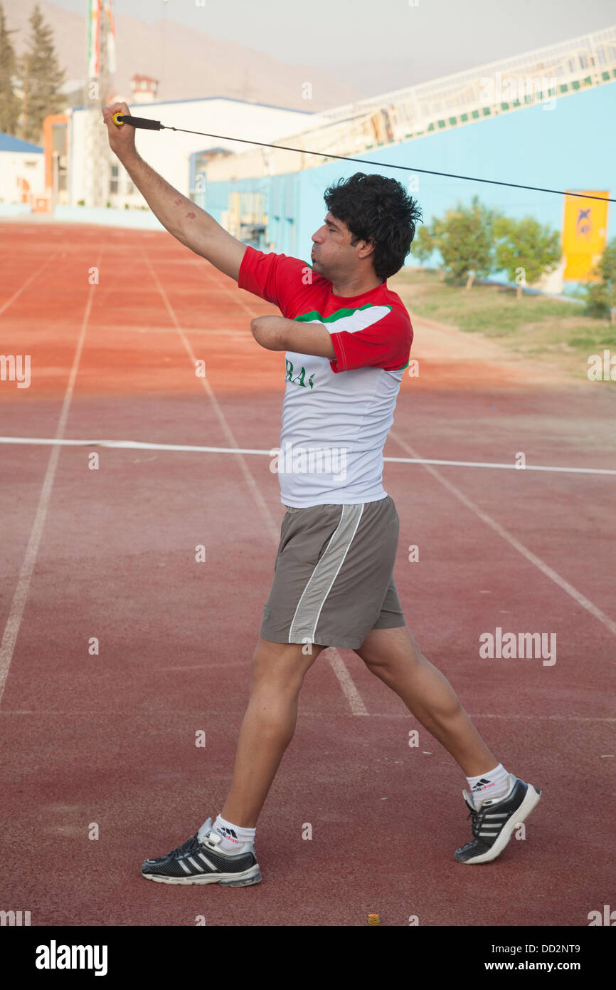 Duhok, Iraqi Kurdistan. 22nd August 2013. Iraqi paralympic team during ...