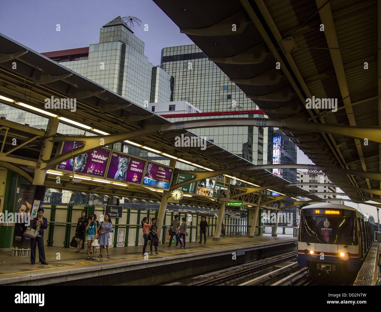 Bts skytrain chit lom station hi-res stock photography and images - Alamy