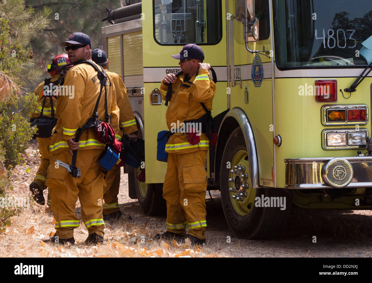 Fire engine usa mountain hi-res stock photography and images - Alamy