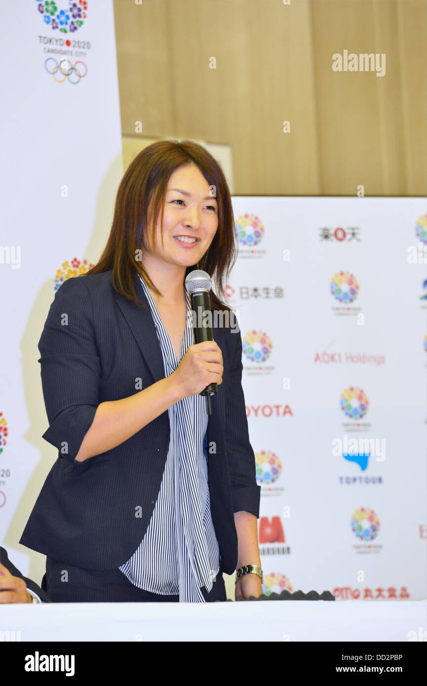 Tokyo, Japan. 23rd Aug, 2013. Tokyo 2020 Bid Committee's press ...