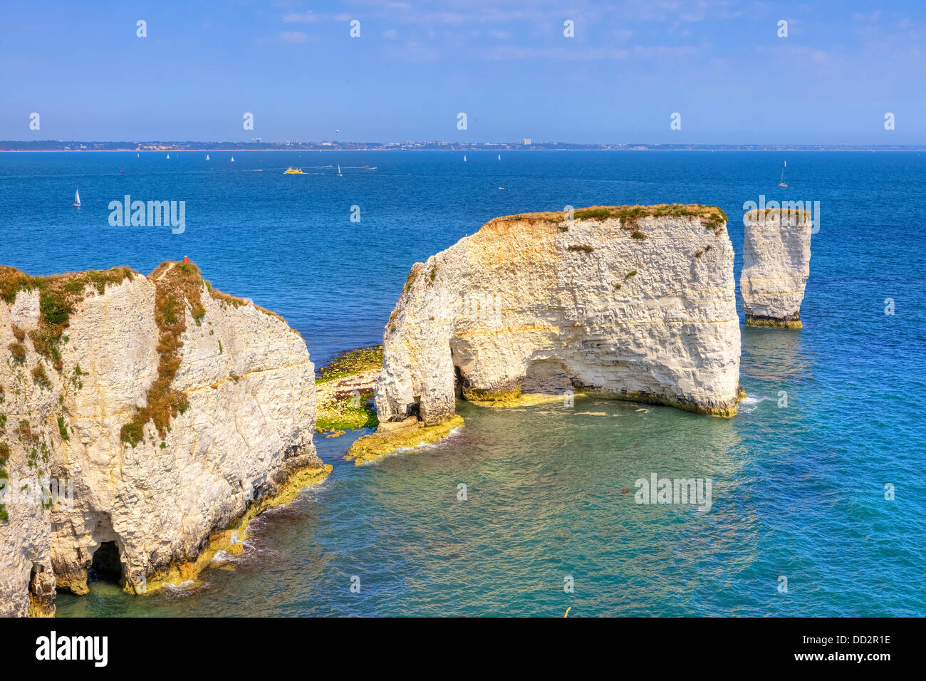 Old Harry Rocks, Studland, Purbeck, Dorset, England, United Kingdom ...