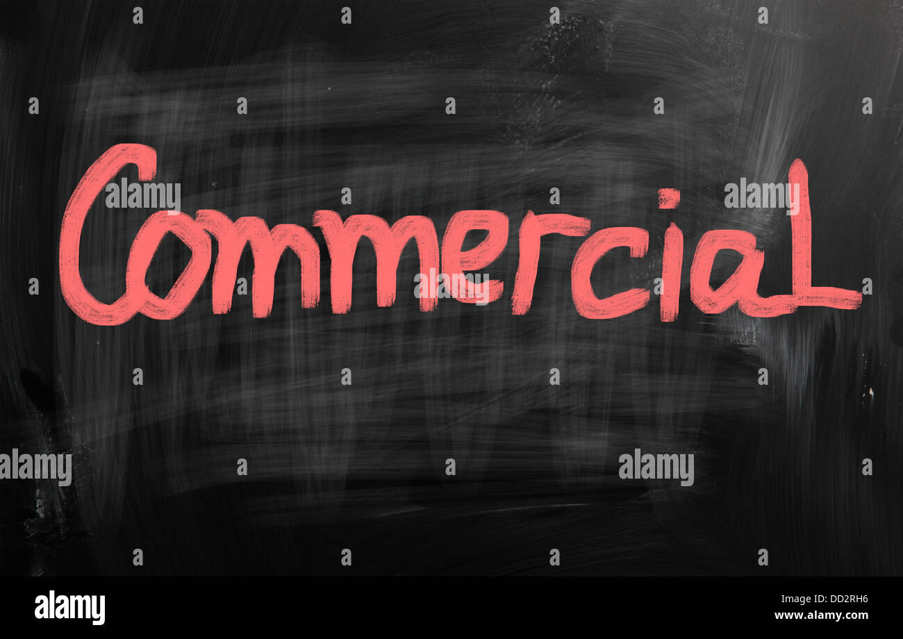 Advertising Concept Handwritten With Chalk On a Blackboard Stock Photo ...
