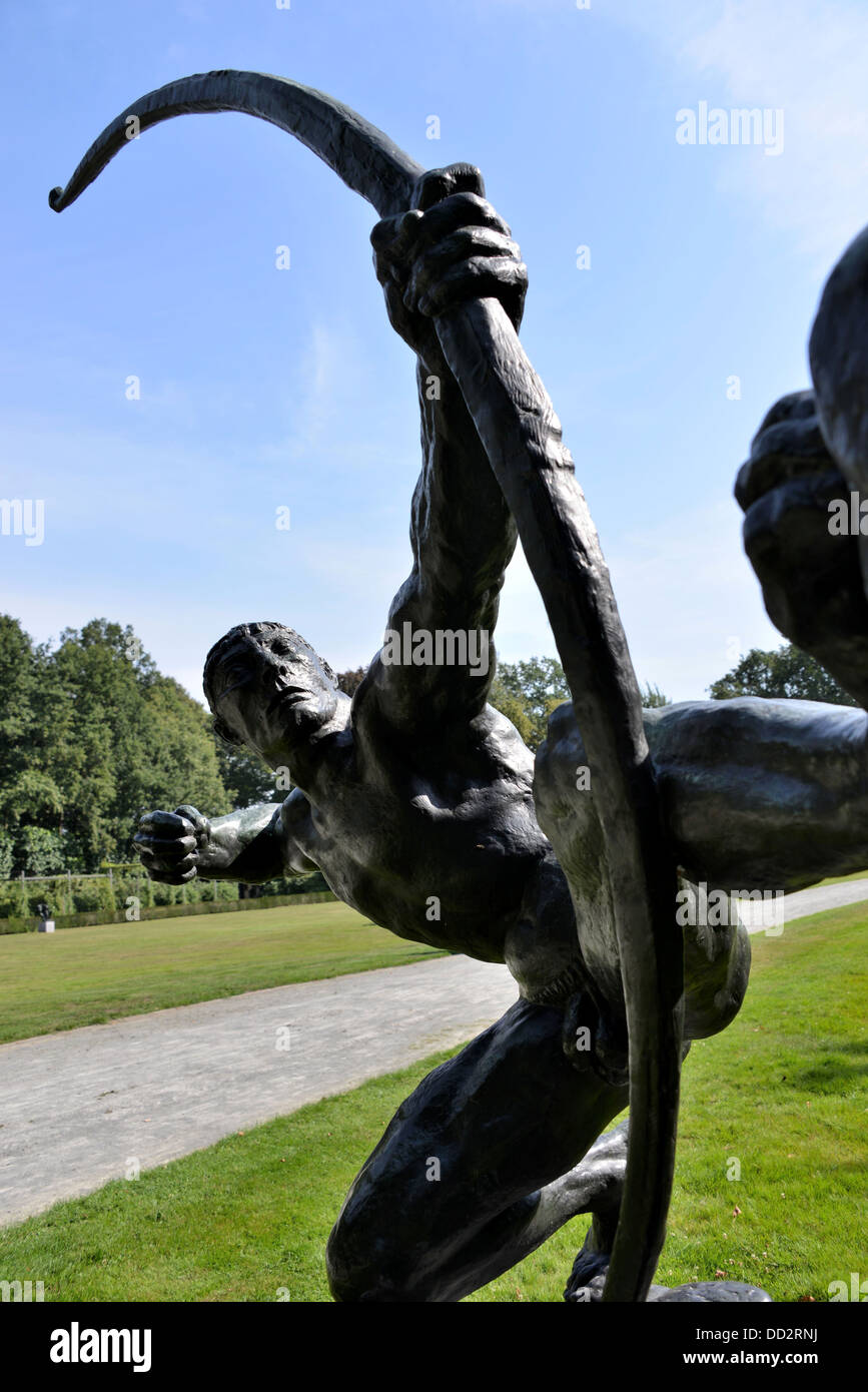 A sculpture of a bowman Stock Photo - Alamy