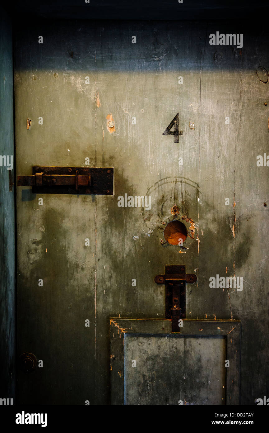 Inside a cell block at the Natzweiler-Struthof German concentration ...