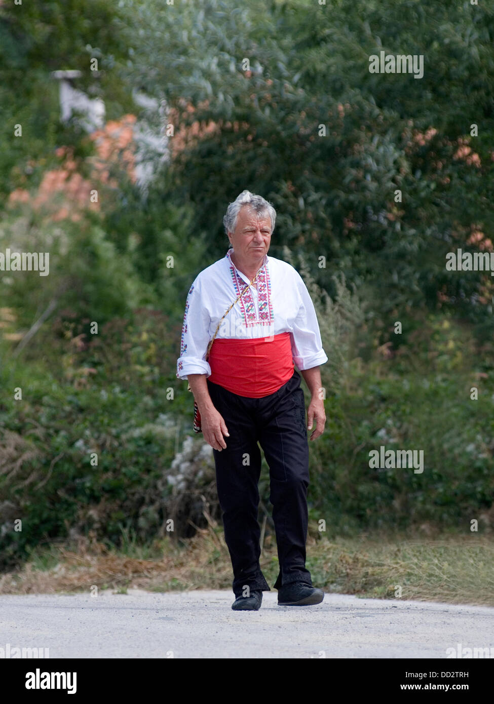Zheravna, Bulgaria. 24th August 2013. Festival of the national costume ...