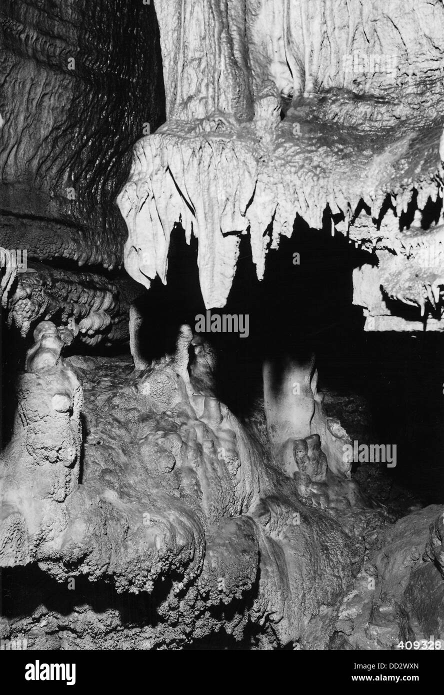 Onyx Cave, located near Roaring River Park, is known for its stunning ...