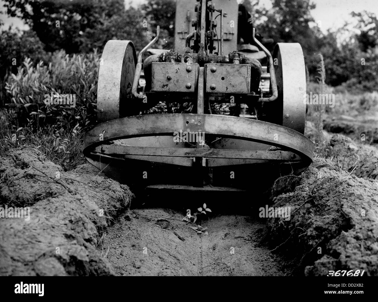 This image shows the development of a plow bottom on Baldwin Road, a ...