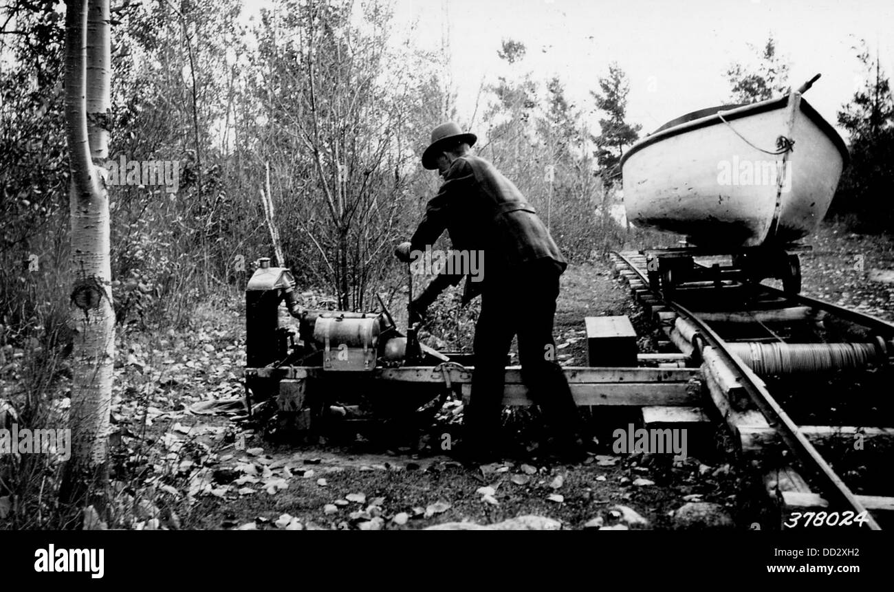 Portage railroad hi-res stock photography and images - Alamy