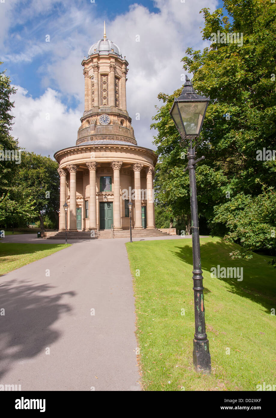 ornate victorian church in saltaire near bradford Stock Photo - Alamy