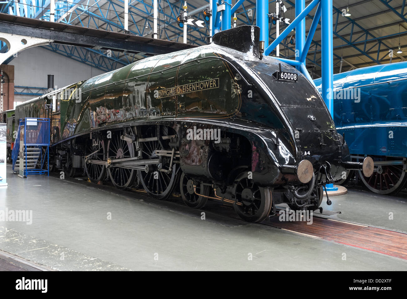 Preserved LNER A4 Pacific steam engines in York Railway Museum Stock ...